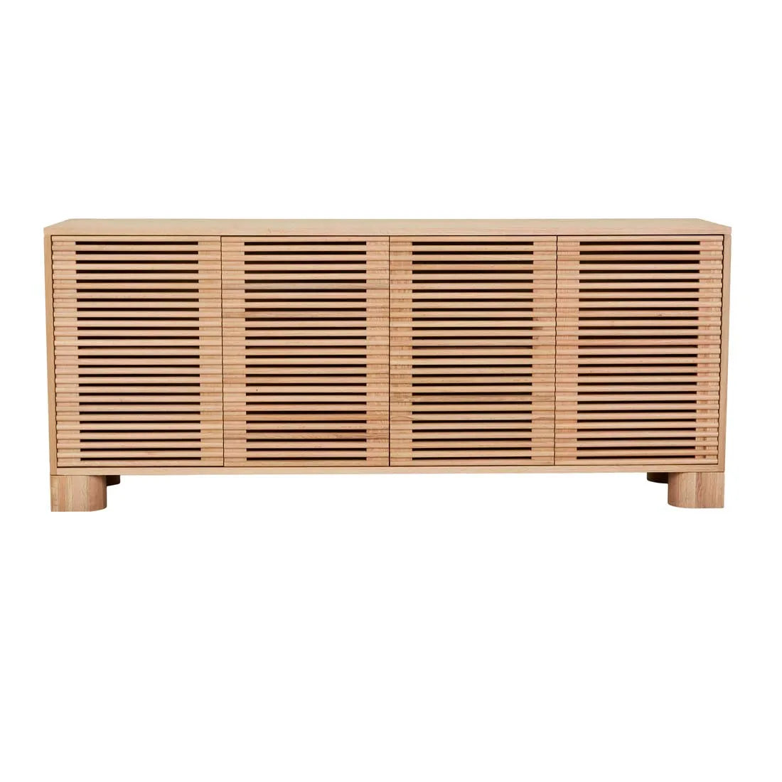 Dubai Furniture Store | Wooden Fluted Sideboard | Hej House